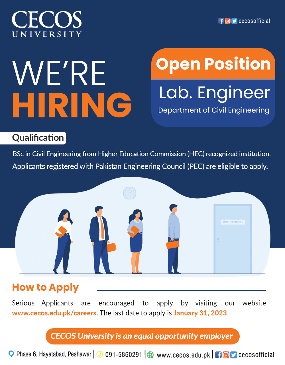 Careers – CECOS University