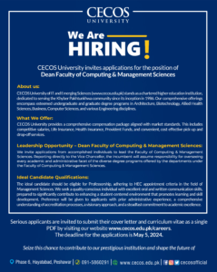 Careers – CECOS University