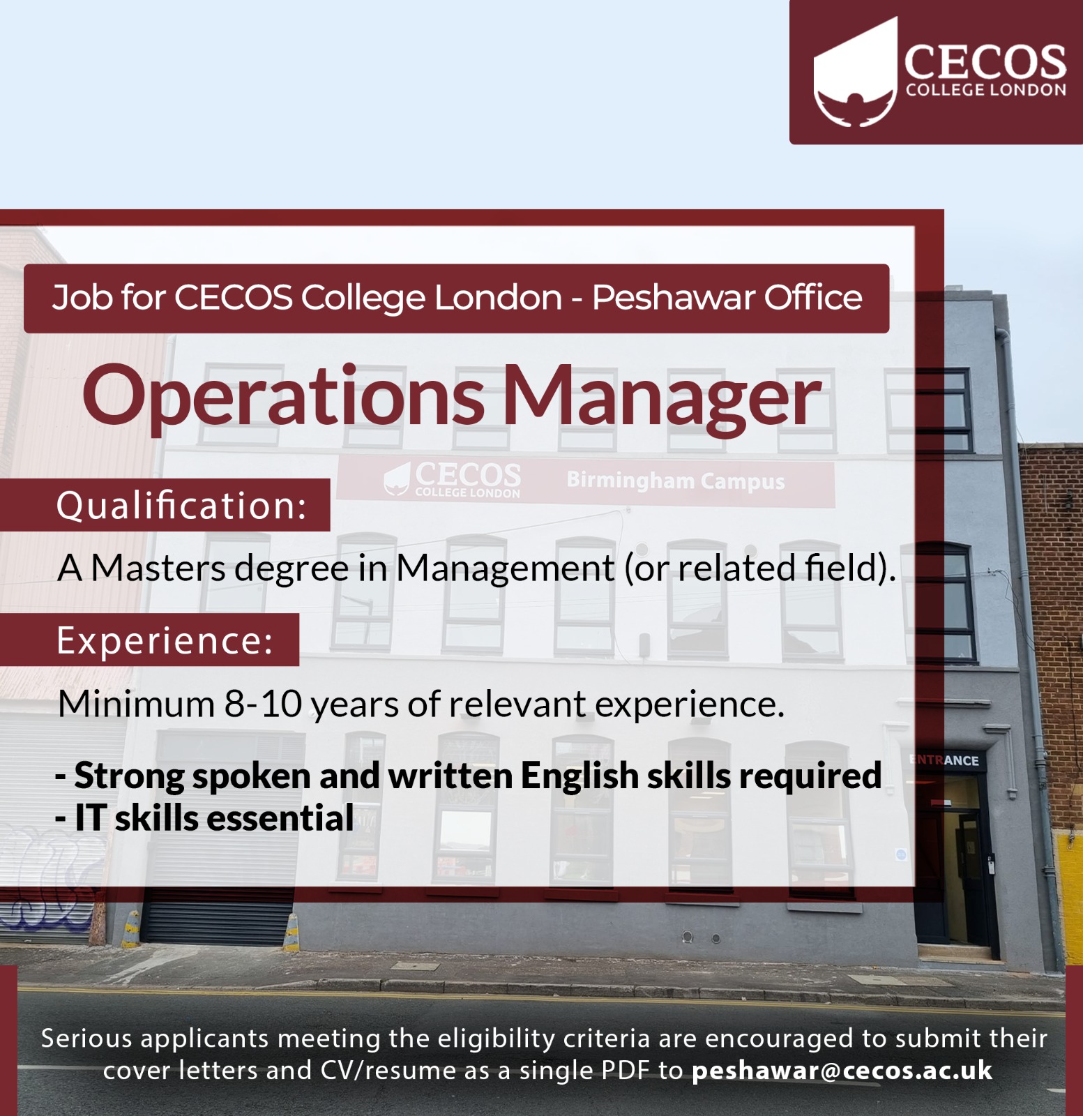 Careers – CECOS University